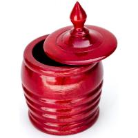 Sant. Ikofa / Cofa Madera Orula 11 x 17 cm (Rojo)